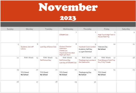 Events | Trinity Christian School